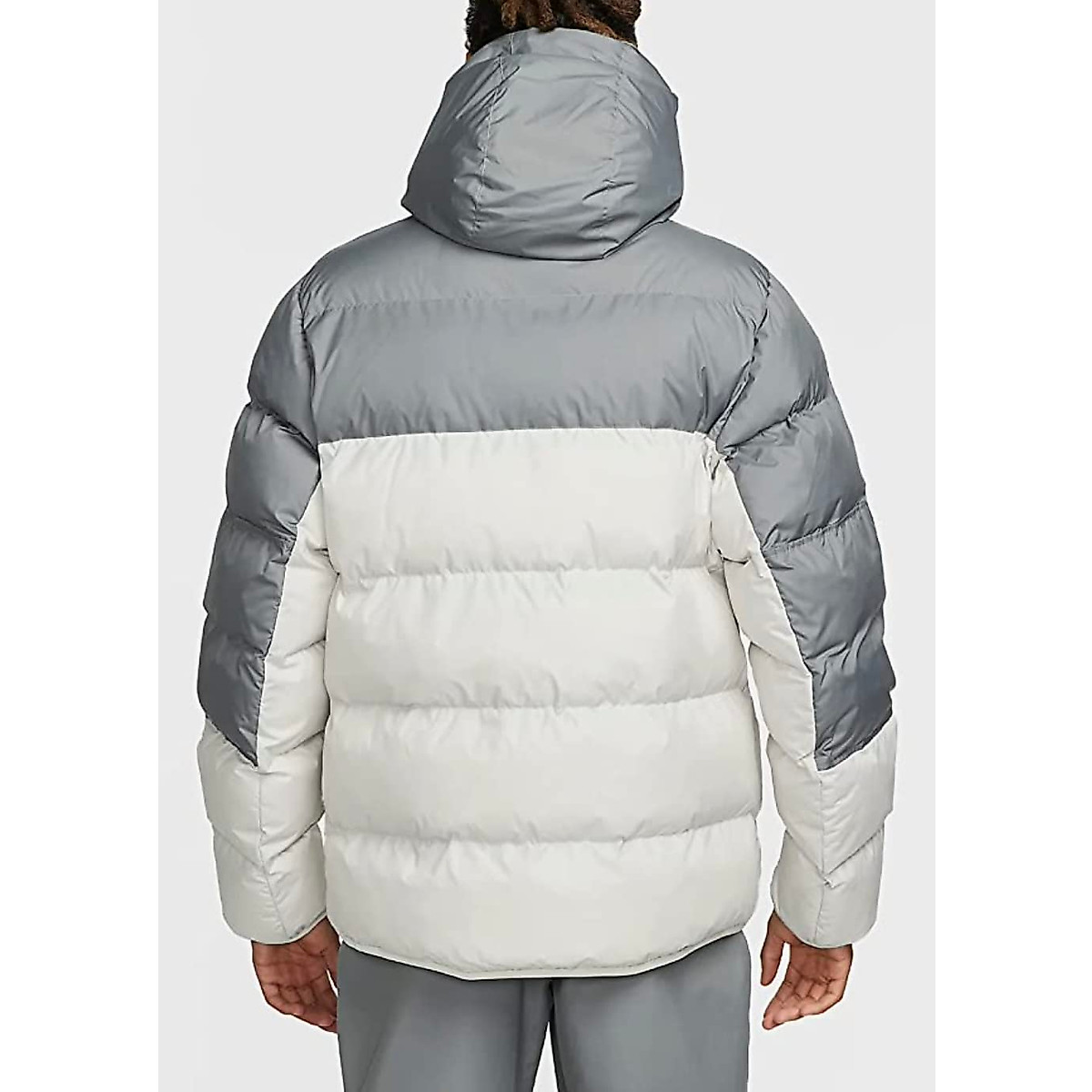 Nike Sportswear Storm-FIT Windrunner Men's PRIMALOFT Puffer Jacket,Smoke Grey/Light Bone/Sail (Large, Smoke Grey/Light Bone/Sail)