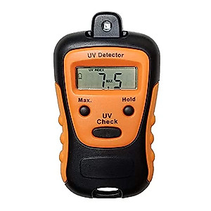 Sunlight Meter for Measuring Harmful Ultraviolet Solar Light Radiations - Portable UV Intensity Meter & UV Sun Light Strength Tester - Handheld Digital UV Index Sensor - by SunKnown