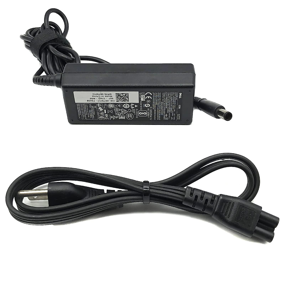 Original Dell 65W AC Adapter for Inspiron 15 (3520), Inspiron 15 (3521), Inspiron 15 (3537), Inspiron 15R (5520), Inspiron 15R (5521), Inspiron 15R (7520), Inspiron 15R (N5110)