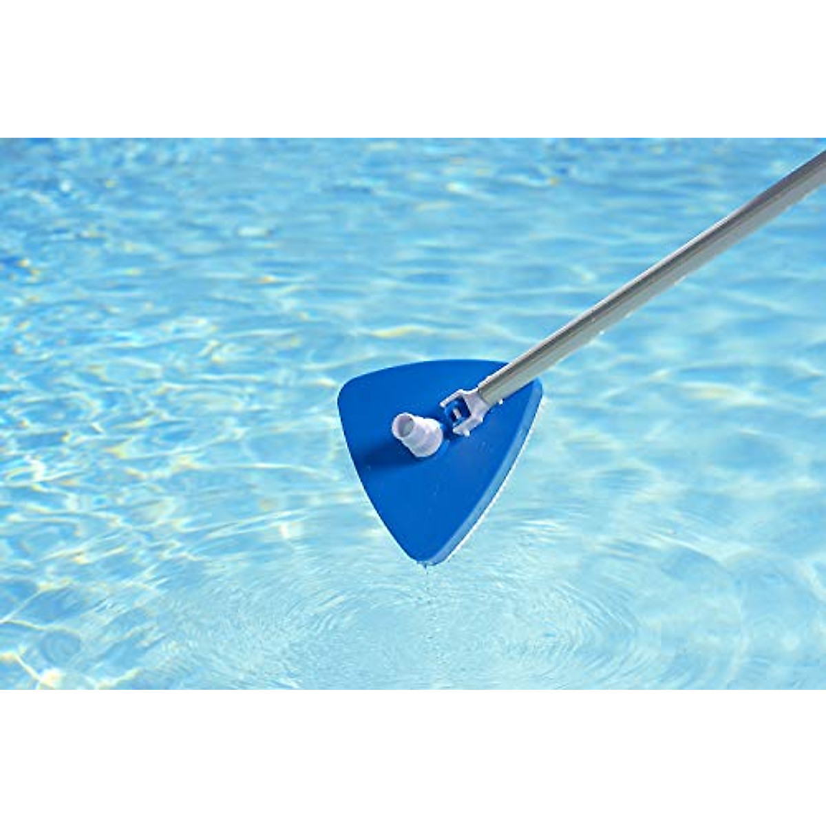 Poolmaster 18510 Triangle Vinyl Liner Swimming Pool Vacuum, Essential Collection,Neutral,Medium Blue