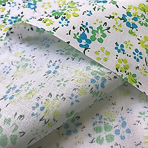 Quilting Fabric Misscrafts 7pcs 50 x 50cm Cotton Fabric DIY Making Supplies Craft Patchwork Fabric Bundle Fat Quarter Pre-Cut Quilt Squares for DIY Sewing Scrapbooking