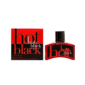 YVES SAINT LAURENT Nu Parfums Hot is Black Eau de Toilette Spray for Men, 3.4 Ounce