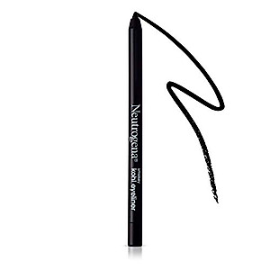 Neutrogena Smokey Kohl Eyeliner with Antioxidant Vitamin E, Water-Resistant & Smooth-Gliding Eyeliner Makeup, Jet Black, 0.014 oz