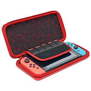 HORI Nintendo Switch Alumi Case (Mario Edition) Officially Licensed By Nintendo - Nintendo Switch