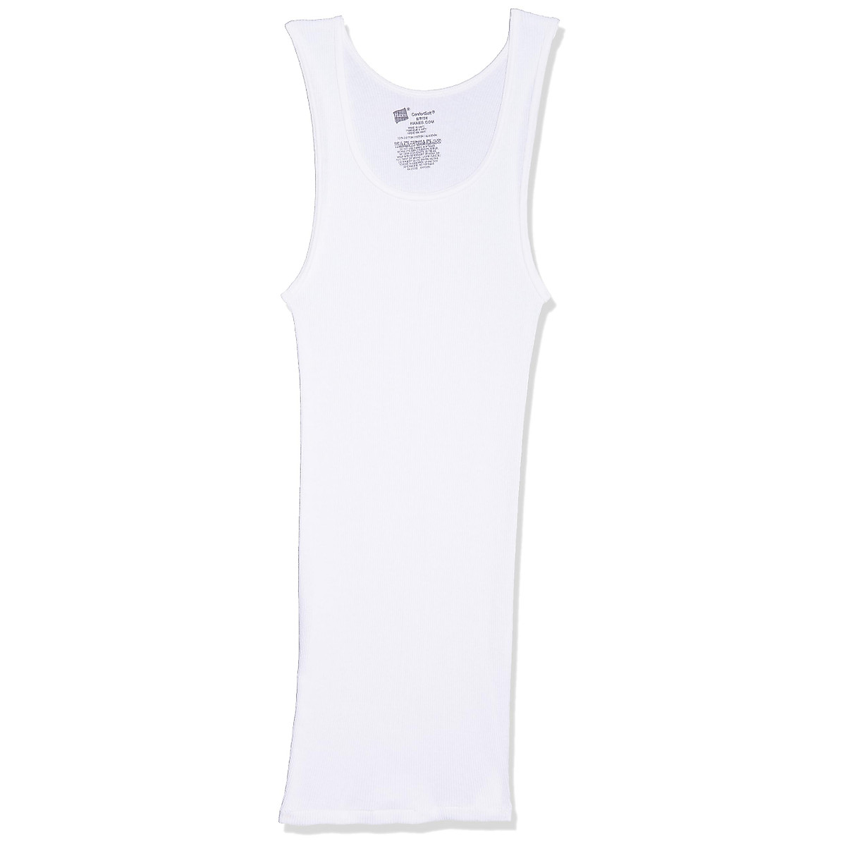 Hanes Men's 3-Pack A-Shirt, White, X-Large