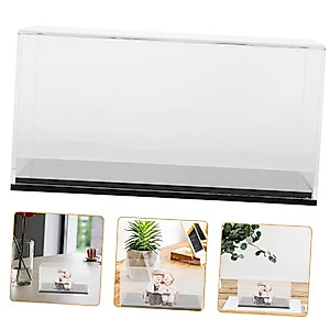 Cabilock Box Display case Toys Clear Display Container Handicrafts Storage Case Action Figure Protective Case Handicraft Case Handicrafts Case Figure Case Model Case Acrylic Jewelry Statue