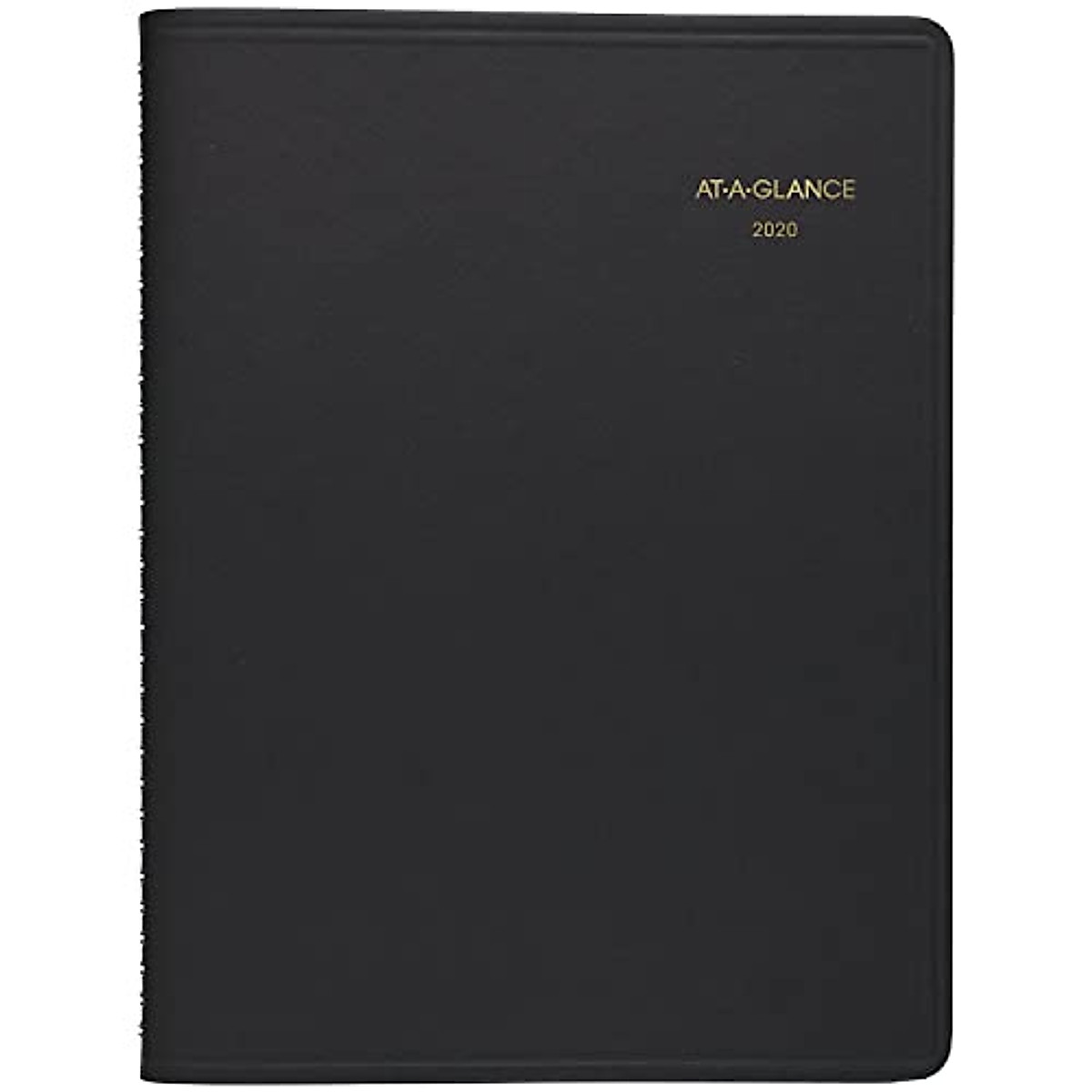 AT-A-GLANCE 2023 Weekly Planner, Hourly Appointment Book, 8-1/4" x 11", Large, Large Print, Black (70LP0105)