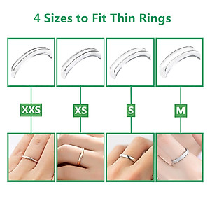 Ring Size Adjuster for Loose Rings for Thin Rings Ring Size Reducer Spacer Ring Guard