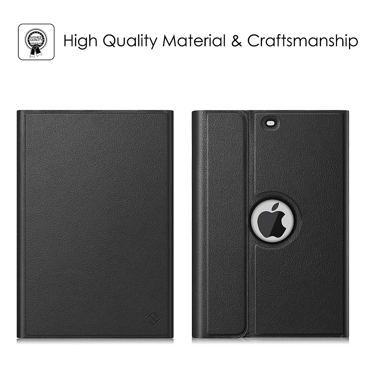 Fintie Keyboard Case for iPad Mini 5th Generation 2019 - Slim Shell Stand Cover with Magnetically Detachable Wireless Bluetooth Keyboard for 2019 iPad Mini 5 7.9", Black
