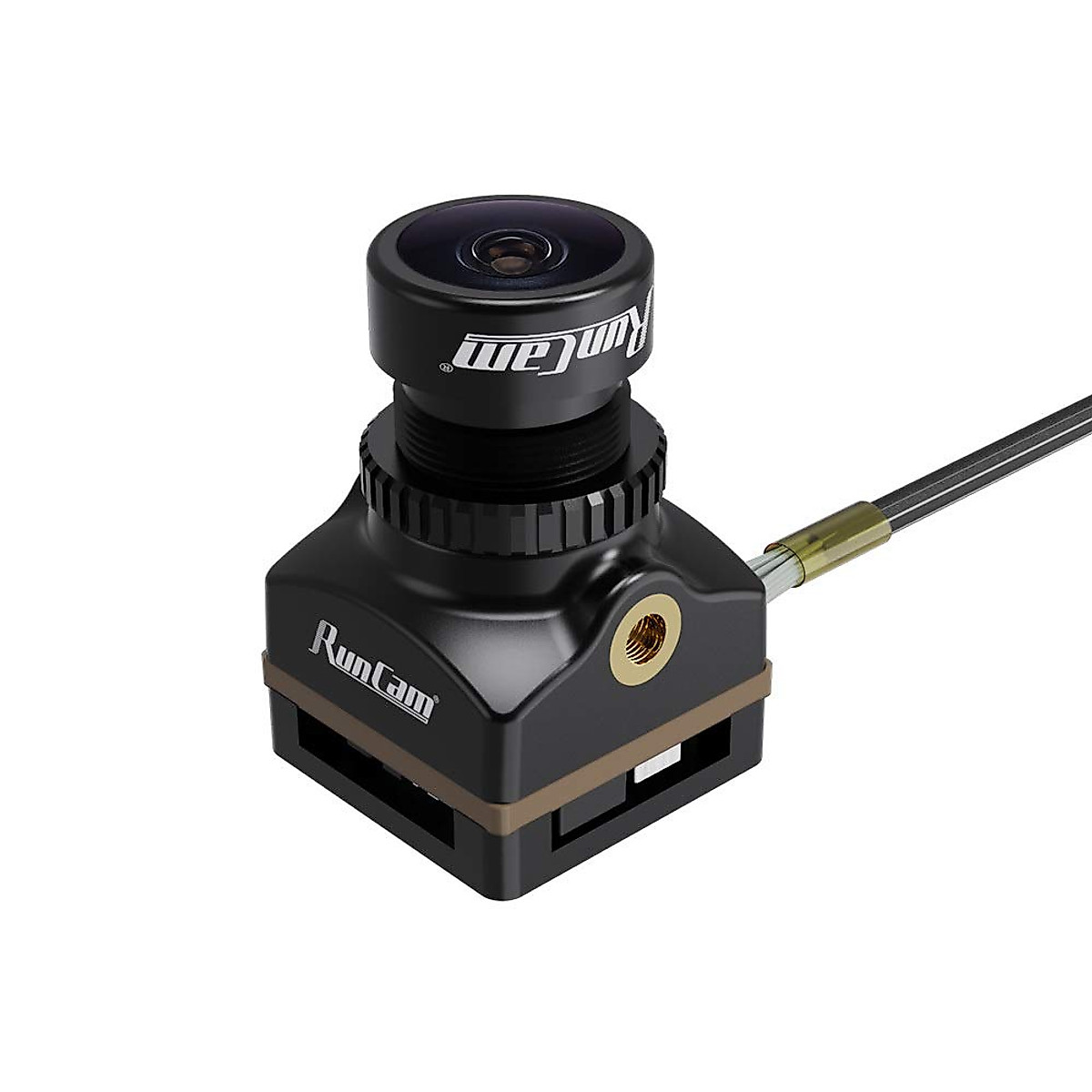 RunCam Split 4 4K FPV Camera with FOV 140° Low Latency, DC 5-20V Nano HD Recording 16:9/4:3 NTSC/PAL Switchable Version for FPV Drone, Black