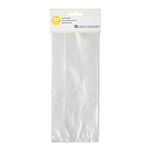 Wilton Party Bags 4"x9-1/2" (50/pkg-clear)