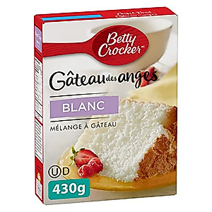 Betty Crocker, Angel Food White Cake Mix, 430g/15 oz. Box (Imported from Canada)
