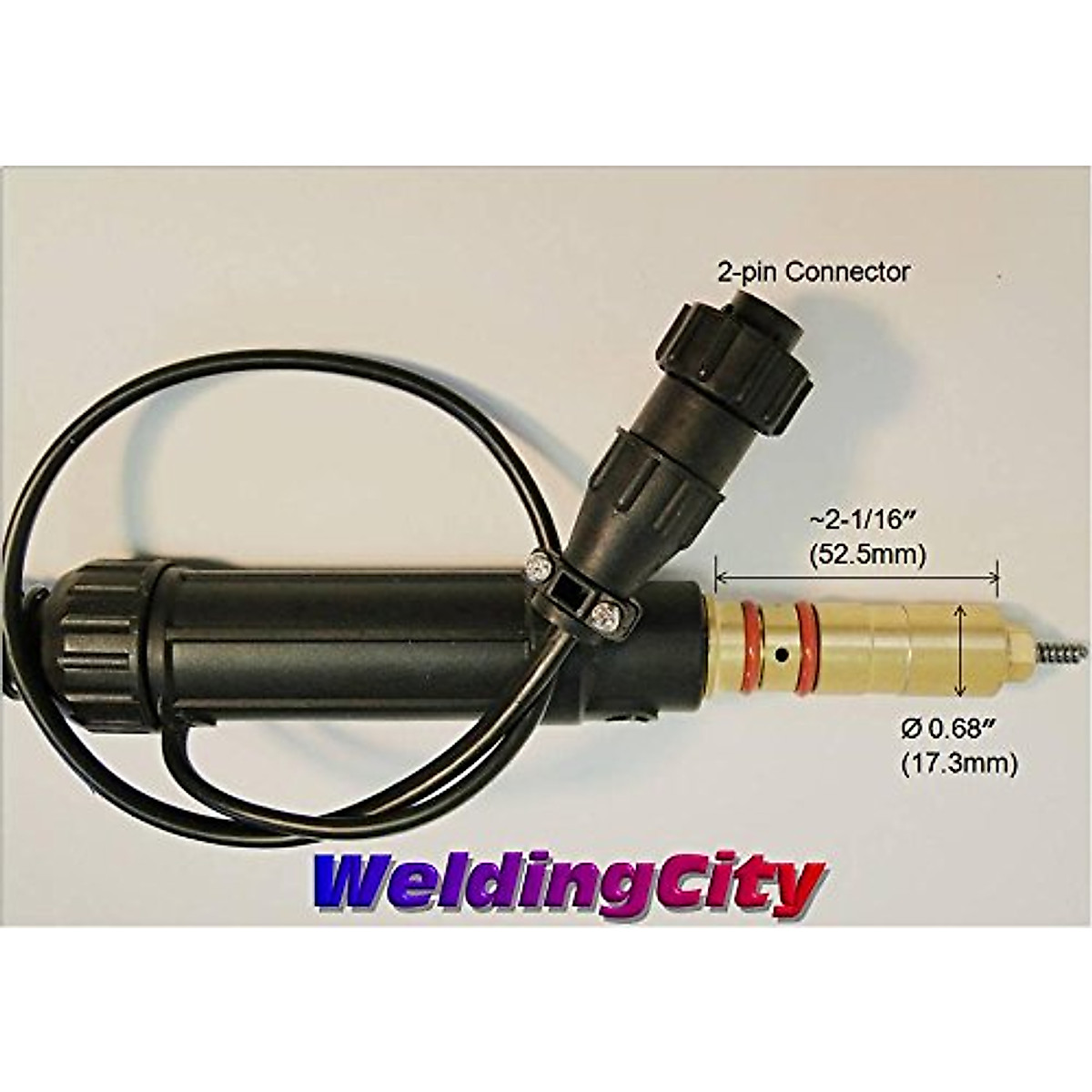 WeldingCity 150-amp 15-ft Air-cooled MIG Welding Gun Torch Stinger Replacement for Miller Millermatic MIGmatic M-Series M-150/M-15 (249041)
