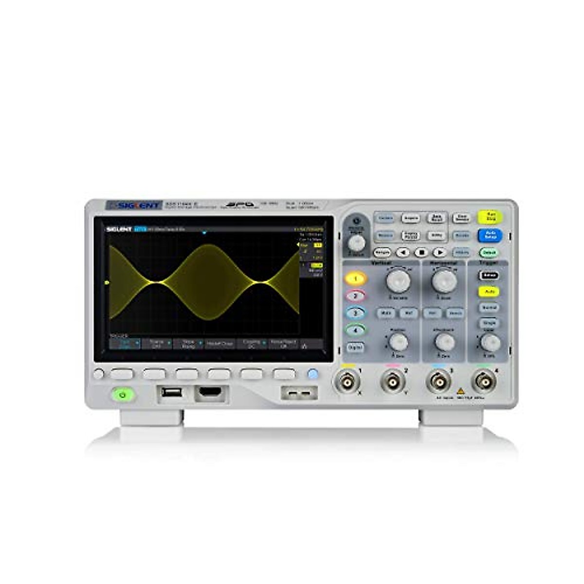 Siglent Technologies SDS1104X-E 100Mhz Digital Oscilloscope 4 channels Standard Decoder, Grey