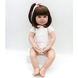 PURSUEBABY Toddler Reborn Baby Dolls Girls Soft Body 20 inch (Amy)…