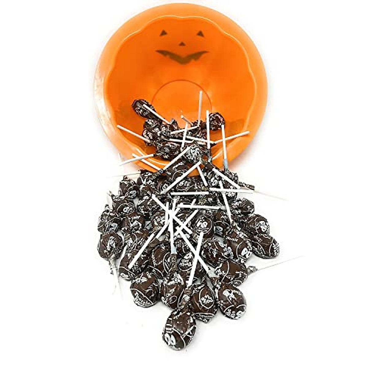 Chocolate Only Tootsie Pops Bulk Candy 60 Count Lollipops Suckers Variety Value Pack Aprox. 2.5 lbs (40 Oz) Packaging Might Vary