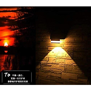 ZpLMW High Taste Wall Bedside Lamp Bedroom Modern Creative Living Room Wall Lights, Led Outdoor Wall Light Waterproof Aluminum Garden Patio Lamp Wall Light Home Wall Lights, Dualhead W Hotel Decorati