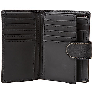 Mundi Rio Leather Frame Index Wallet,Black,one size