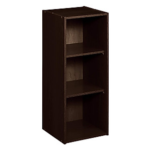 ClosetMaid 8985 Stackable 3-Shelf Organizer, Espresso