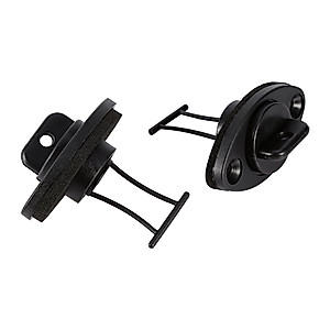 2 Pcs Kayak Drain Plug with 4 Screws for Canoe Boat Dinghy Kayak Accessories