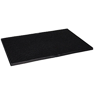 BonBon Professional 18" x 12" Rubber Bar Service Mat (2)