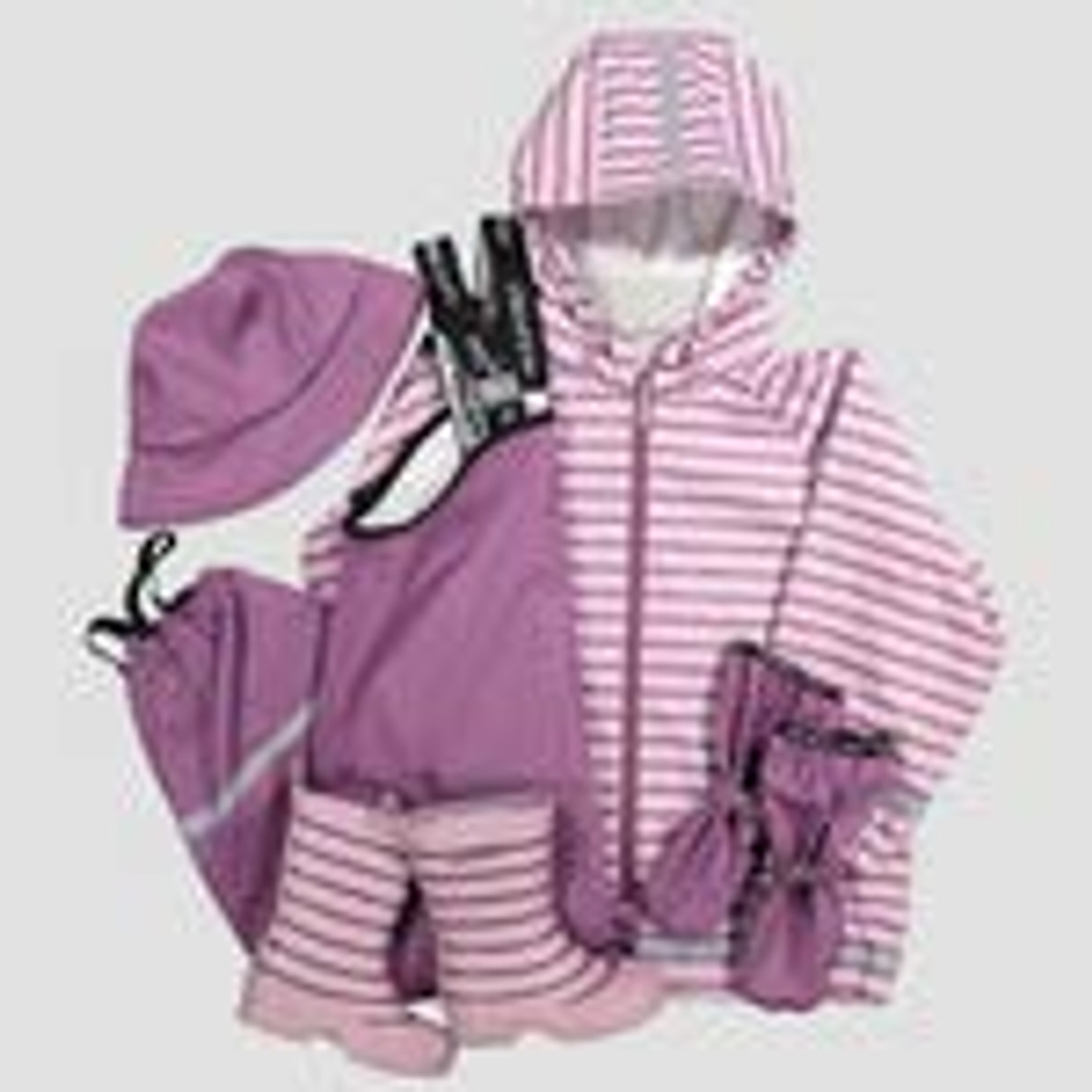 Polarn O. Pyret Waterproof RAIN Mittens (6MOS-2YRS) - 1-2 Years/Dark Sapphire