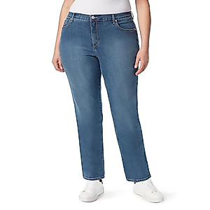 Gloria Vanderbilt womens Classic Amanda High Rise Tapered Jeans, Hartford - Whis, 24 US