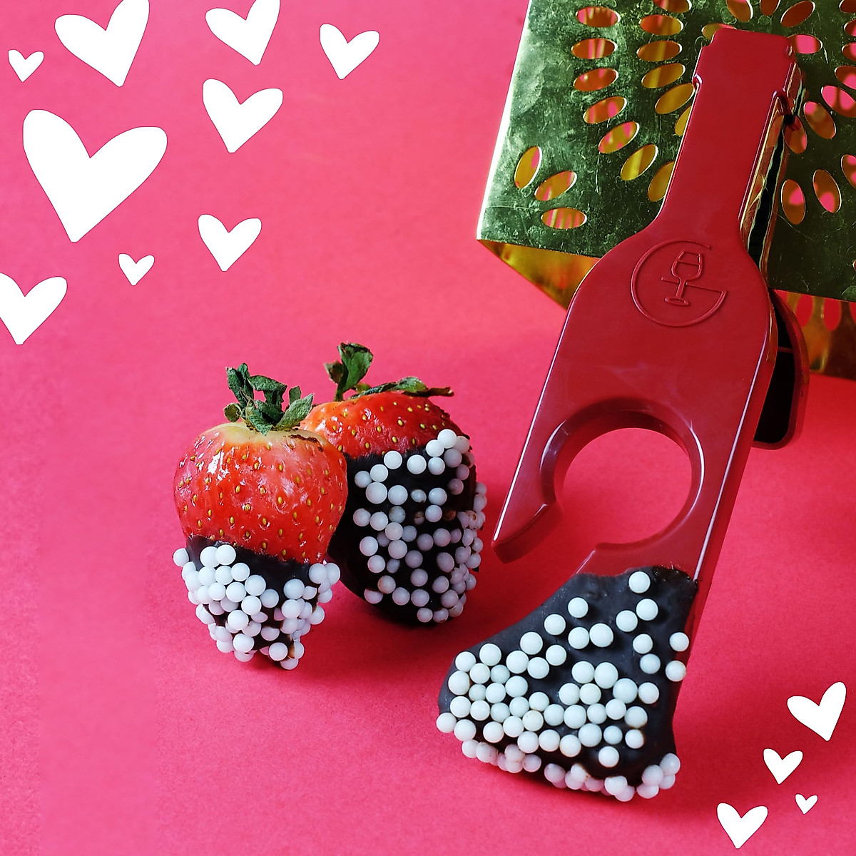 WINEGRASP Cheers! Stemmed Wine Glass Holder Adirondack & Camping Chairs, Picnic Tables, & Patio Railings… (Single)