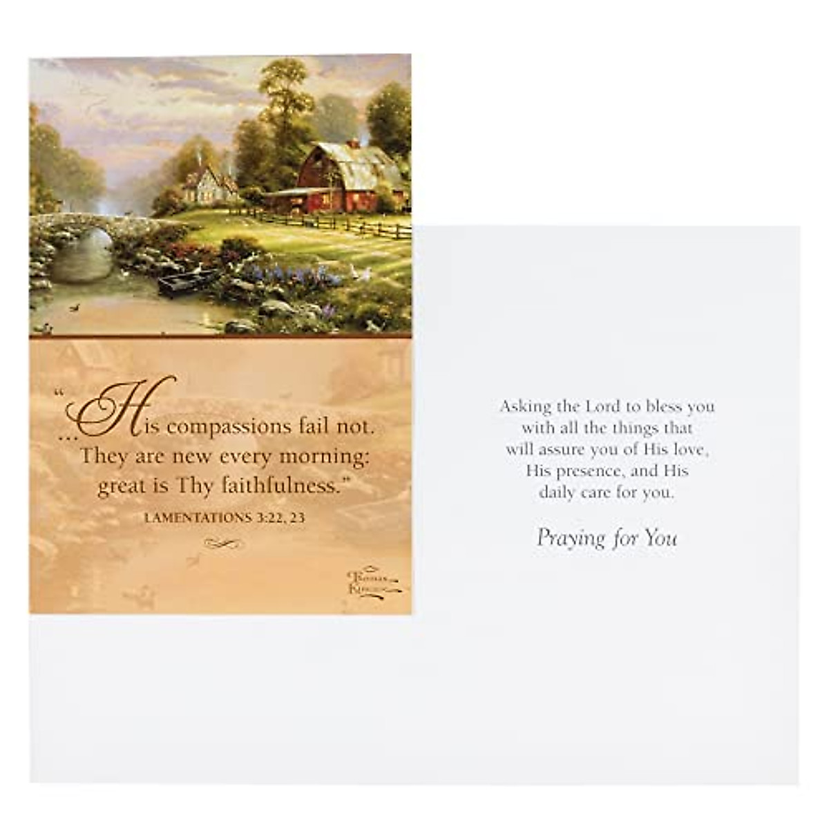 Dayspring - Thomas Kinkade - Inspirational Boxed Cards - Praying for You - Painter of Light