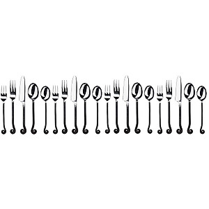 Treble Clef Flatware Set, Service for Persion (4 set)