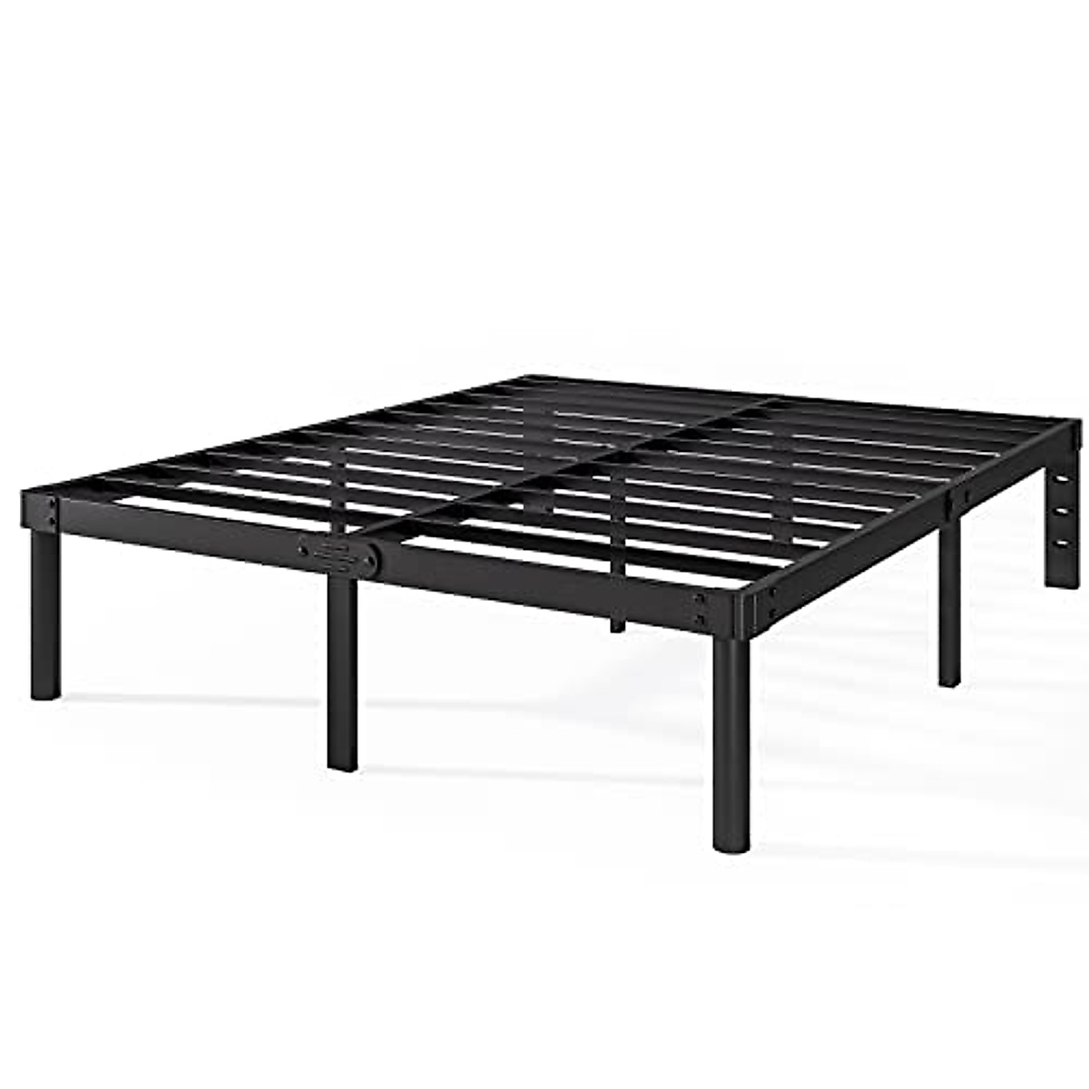 RLDVAY King-Bed-Frame, 12 Inch Metal-Bed-Frame-King, Heavy Duty Platform King Size Bed Frame No Box Spring Needed, Easy Assembly, Noise Free, Black