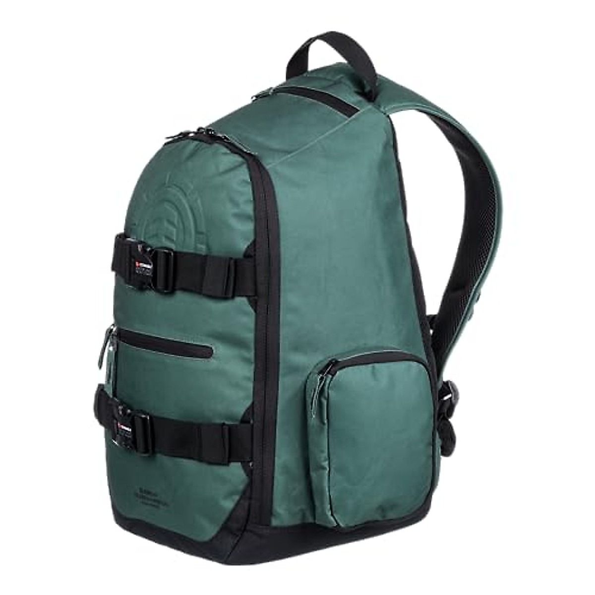 Element Men's Mohave Backpack – Lightweight Bookbag – with Skate Straps, Dark Green 2.0, One Size