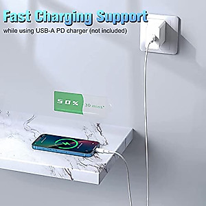 iPhone Fast Charging Cable [Apple MFi Certified] 2-Pack 3FT Lightning to USB Cable iPhone Charger Cord Compatible with iPhone 14 13 12 11 Pro Max XR XS X 8 7 6 Plus SE iPad and More Lightning Cable