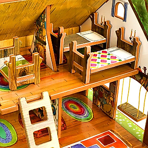 STORYTIME TOYS Goldilocks and The Three Bears 3D Puzzle - Book and Toy Set - 3 in 1 - Book, Build, and Play