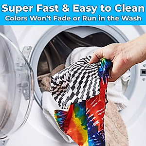 Jumbo, Stretchable Book Cover Sunset Beach Print. Fits Hardcover Textbooks 9 x 11 and Larger. Reusable, Adhesive-Free, Fabric Protectors are A Needed School Supply for Students