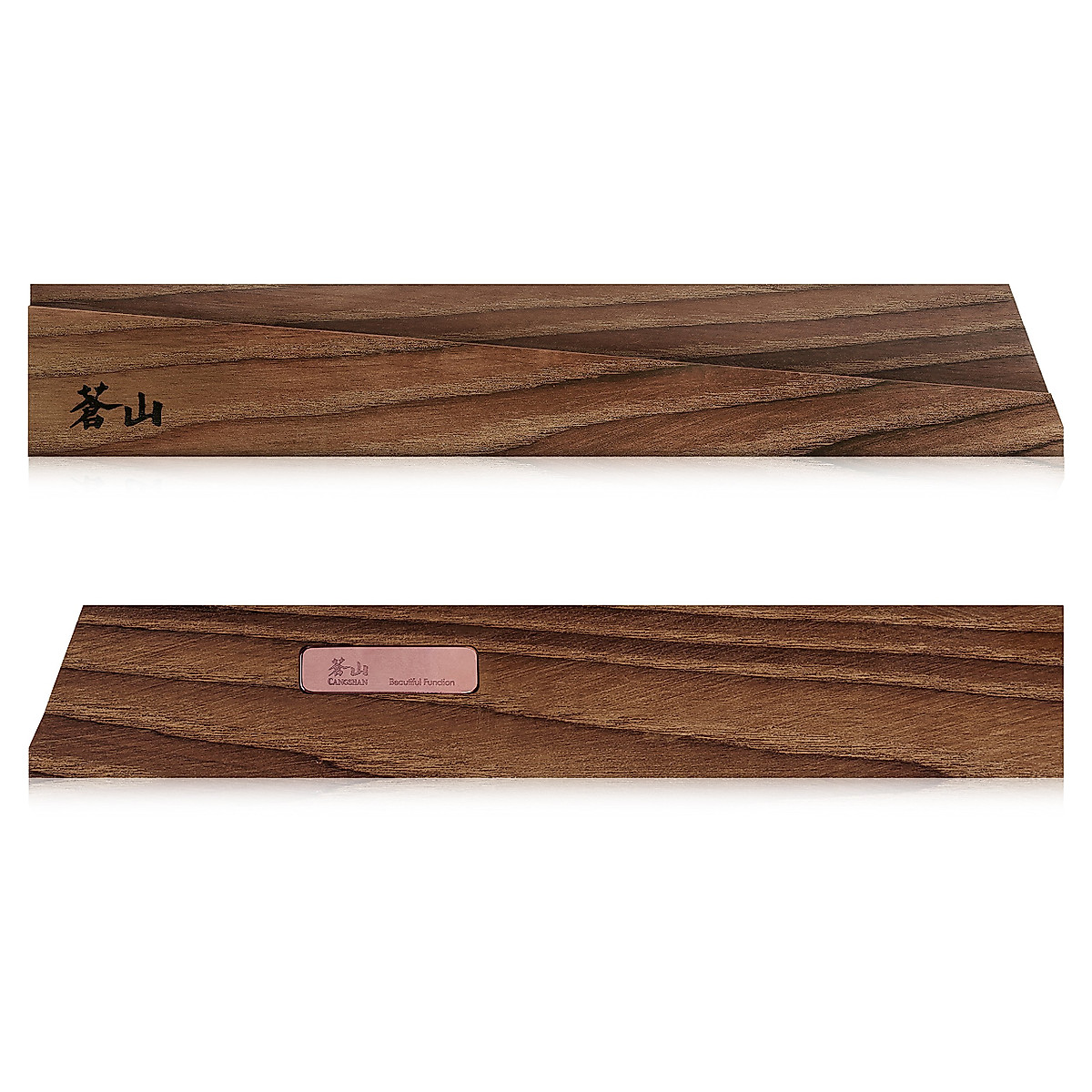 Cangshan 1021516 Solid Ash Wood Magnetic ANCHOR Knife Sheath Only for 10.25-Inch Bread Knife