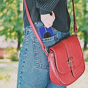 Zink Polaroid Snap Instant Digital Camera (Purple) with ZINK Zero Ink Printing Technology