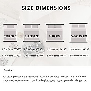 Bedbay Boho Comforter Queen Size Beige Comforter Set Ultra Soft Lightweight Queen Bed Comforter Set 3 Pcs Farmhouse Bedding for All Season(Beige,Queen)