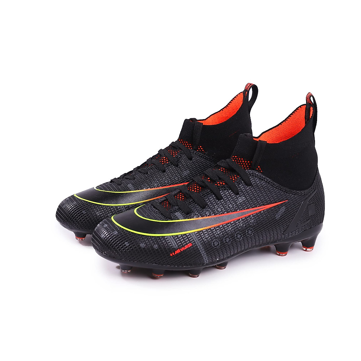 Jugafu Outdoor Soccer Cleats Mens Boys Football Cleats Shoes