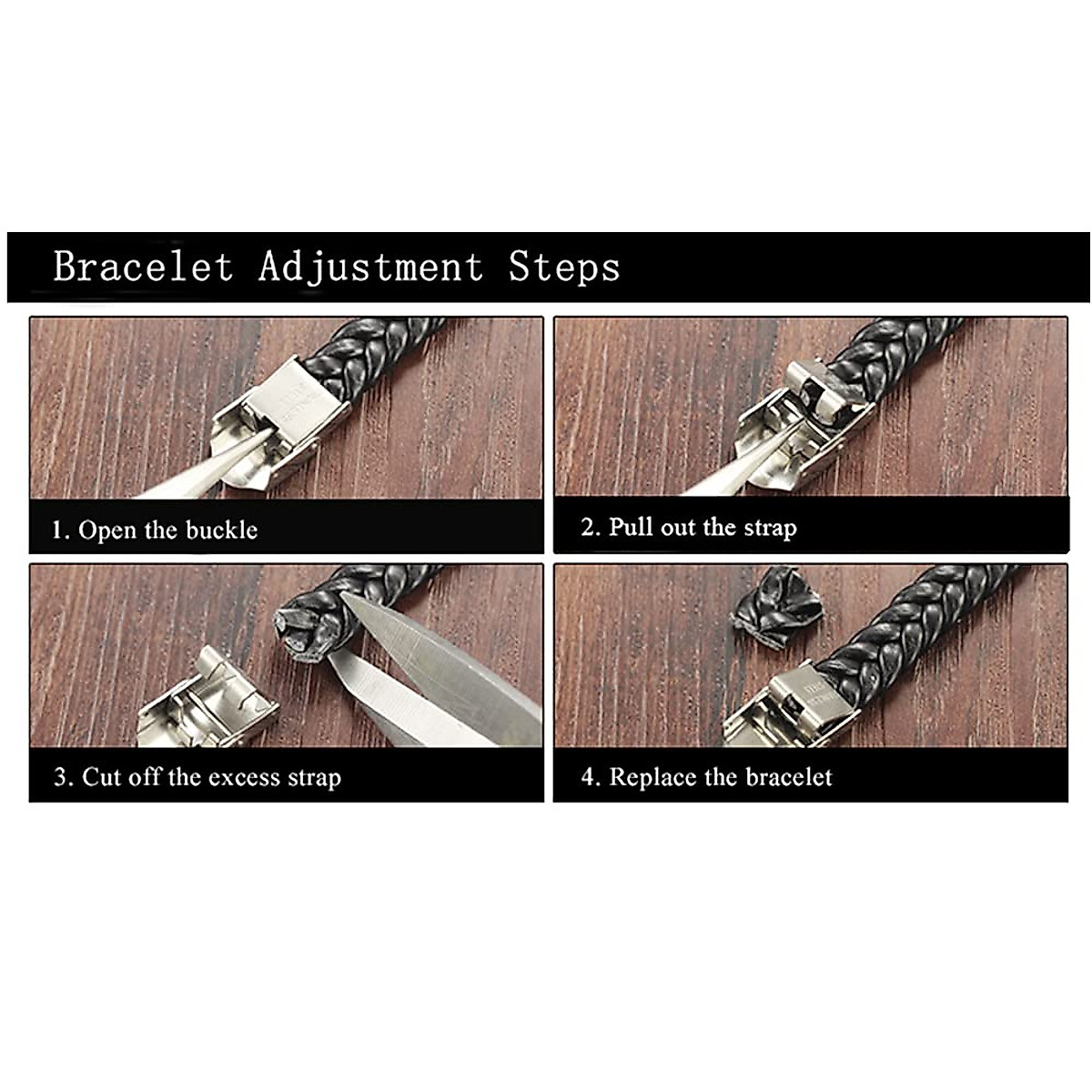 STARCHENIE Taurus Leather Bracelet 12 Constellation Braided Punk Wrist Rope Cuff Bracelet