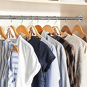 GOLDORCLE 40Pcs Cedar Blocks for Clothes Storage, 100% Natural Aromatic Red Cedar Blocks for Wardrobe, Cedar Planks for Closets Drawers