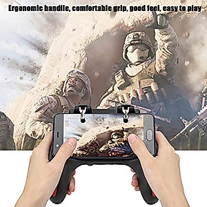 Gamepad for Smartphone, Smartphone Gamepad Comfortable Grip Ergonomic Handlle Quiet Operation for 4.7-6.5inch Phones