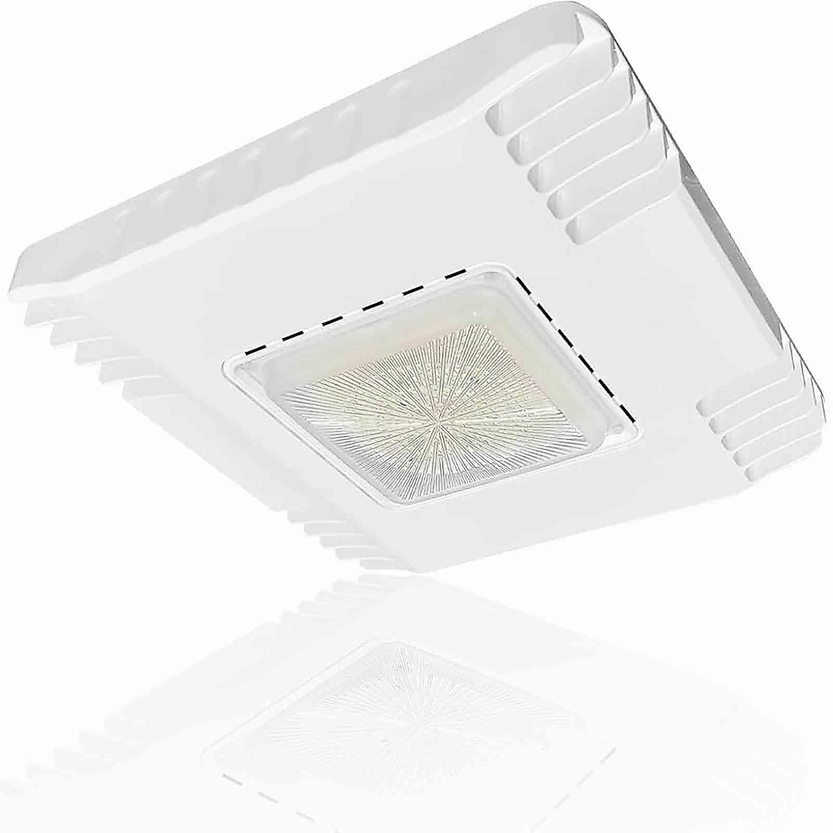 150W LED Canopy Light, 21000LM 5700K Daylight White Gas Station Canopy Light, Surface Mount Commercial Garage Lighting(600W HID/HPS Equivalent), IP65 Waterproof 90-277VAC UL&DLC Listed