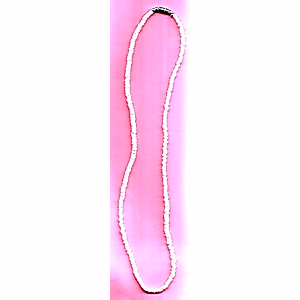 2-3 mm 18" CLAM SHELL NECKLACE- FOR TEEN AGES COLOR SOLID PINK