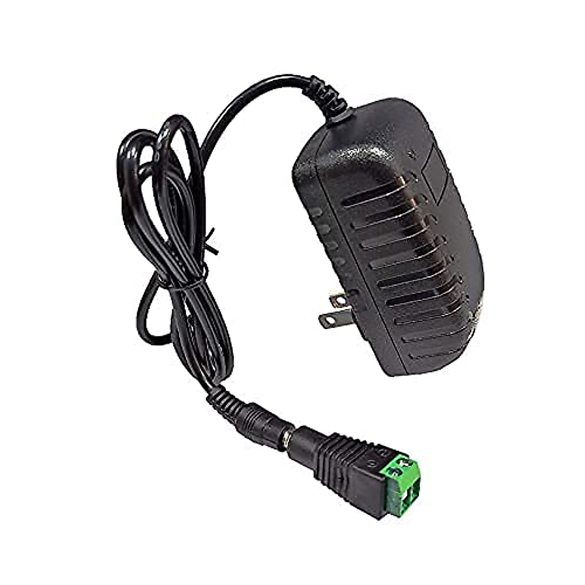 Jieyitech 12V 2A 24W Power Adapter Supply 100-240V AC to DC 2.1mm X 5.5mm US Plug 12v 2 Amp Switching Power Supply for 12v LED Strip Light, CCTV Security Camera BT Speaker Webcam Router