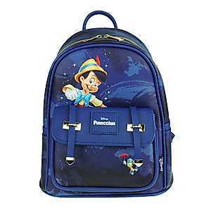 KBNL Pinocchio 11inch Vegan Leather Mini Backpack - A21832,Multicoloured,Medium
