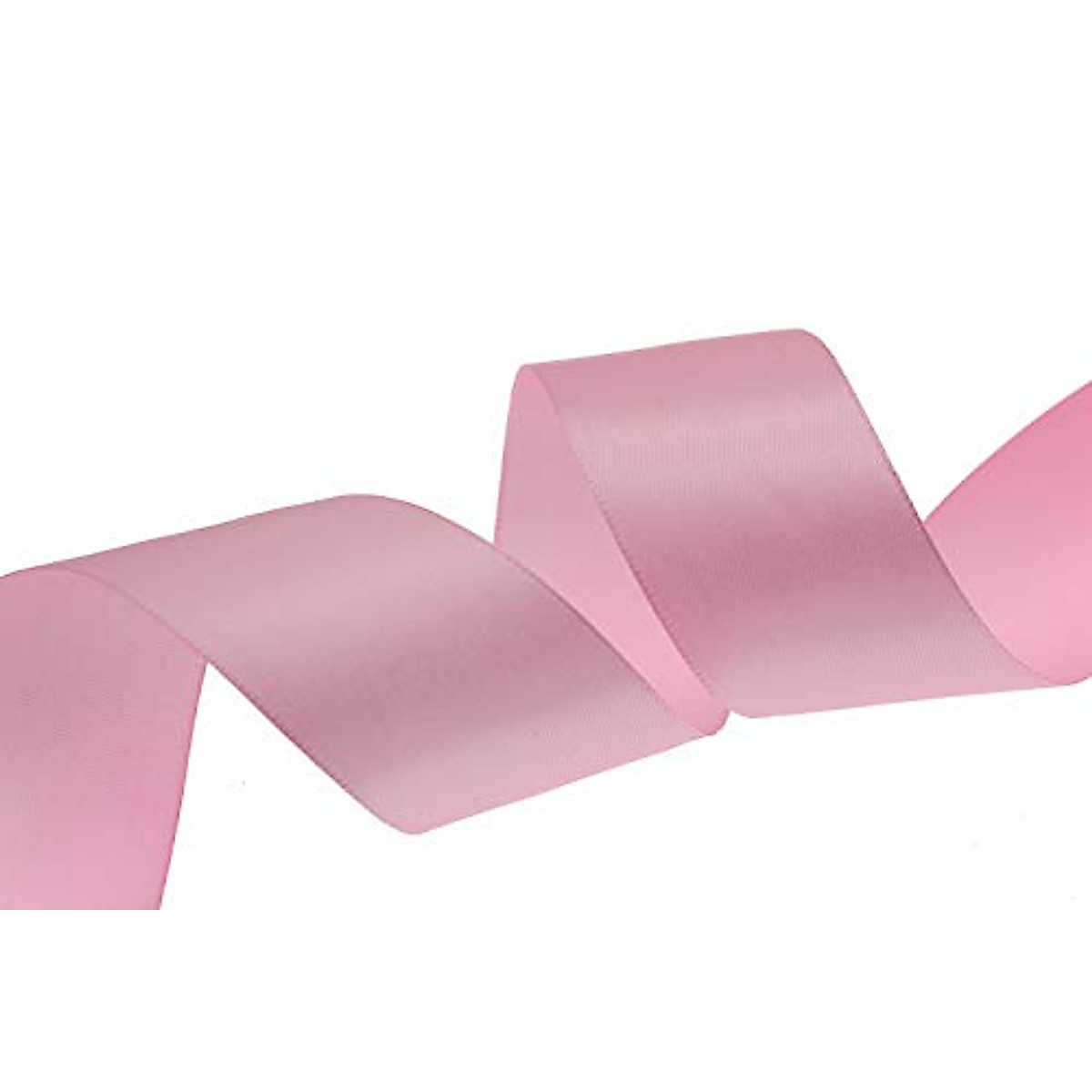 ATRBB 25 Yards 1-1/2 inch Wide Satin Ribbon Perfect for Wedding,Handmade Bows and Gift Wrapping(Pink)