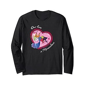 Miraculous Ladybug Valentine's Day Kwamis Love is miraculous Long Sleeve T-Shirt