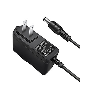 9V 2A Power Adapter AC 100-240V to DC, 5.5mm x 2.1mm Plug Power Supply for Arduino, Video LED Light, SUPON L122T, VILTROX L116T/L132T, Monitors Security Camera CCTV, WiFi Webcam, Router