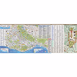 StreetSmart® Oaxaca Map by VanDam -- Laminated State, Region and City Map to Oaxaca, Mexico with all attractions, sights, museums, mezcalerias, hotels, ... 2024 Edition (English and Spanish Edition)